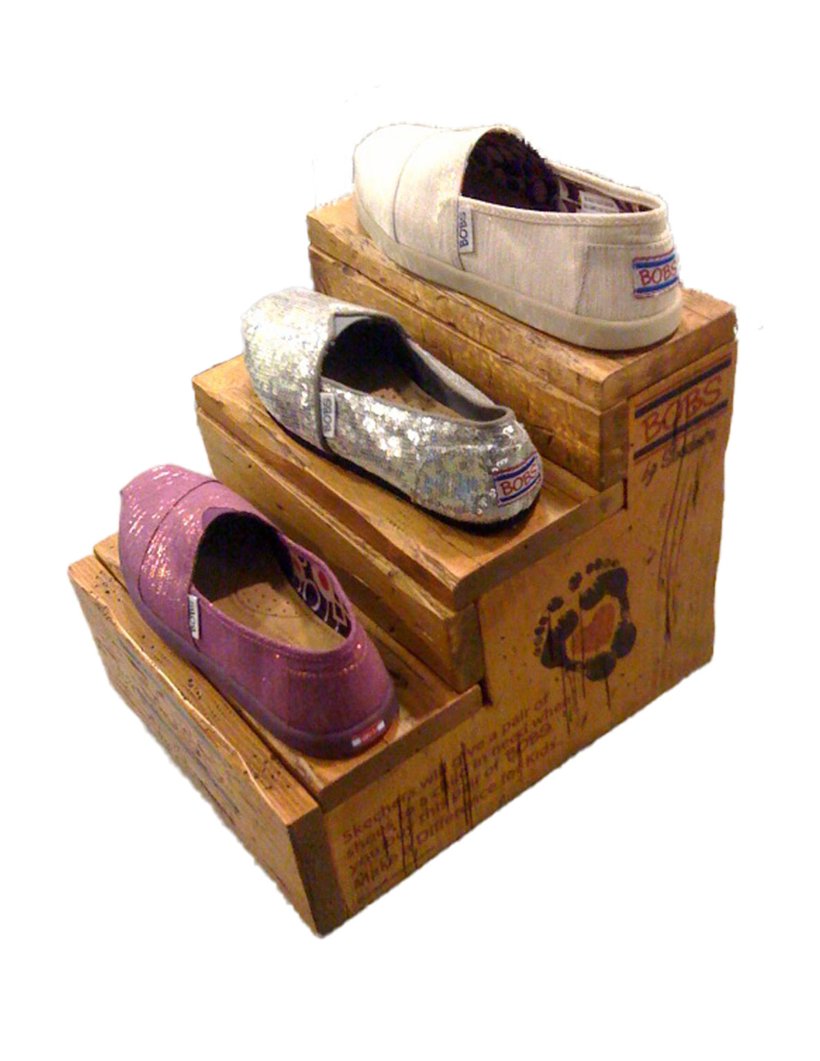 Custom Wooden Clothing & Footwear Displays - Coastal Woodworks & Display