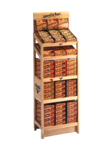 Wooden Food Display Racks | Coastal Woodworks & Display