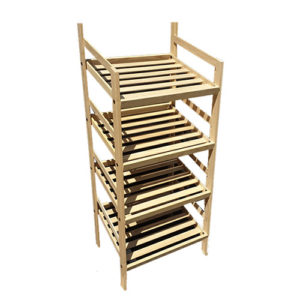 Wooden Food Display Racks | Coastal Woodworks & Display